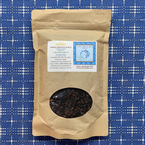 90c. “Sable” Black Rice - Two Brooks Farm | Laughing Buddha Nursery