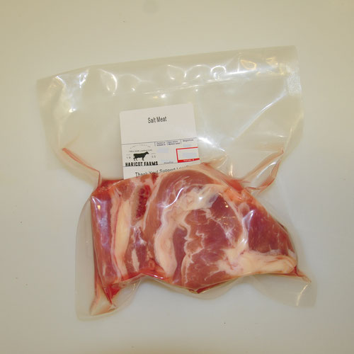 Salt Meat | Haricot Farms