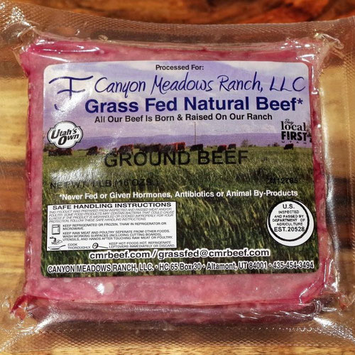 GROUND BEEF ROUND - 95% LEAN | Canyon Meadows Ranch | Altamont, UT, US